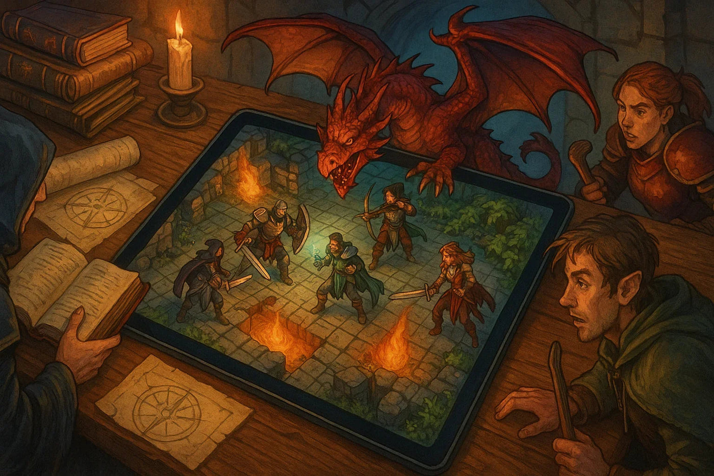 Virtual map assets for RPG sessions boost immersion-Value|Runic Dice