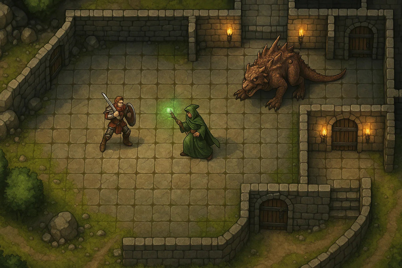 Virtual tabletop maps boost planning – Faster sessions | Runic Dice