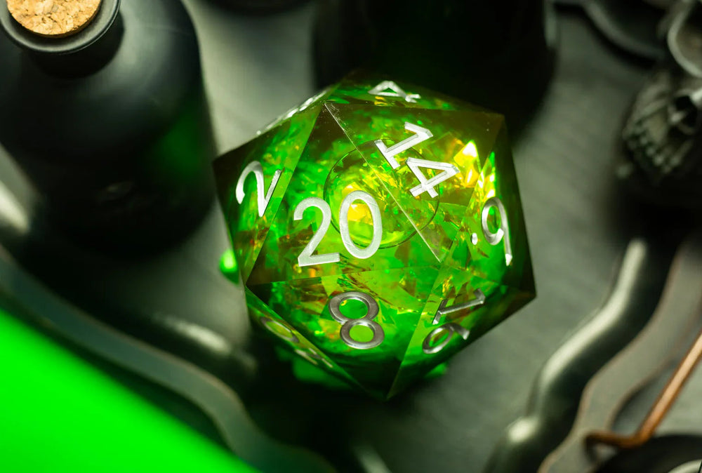 Oversized D20 Die for Bold Rolls | Runic Dice