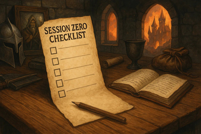 RPG Session Zero Checklist – Start Right | Runic Dice