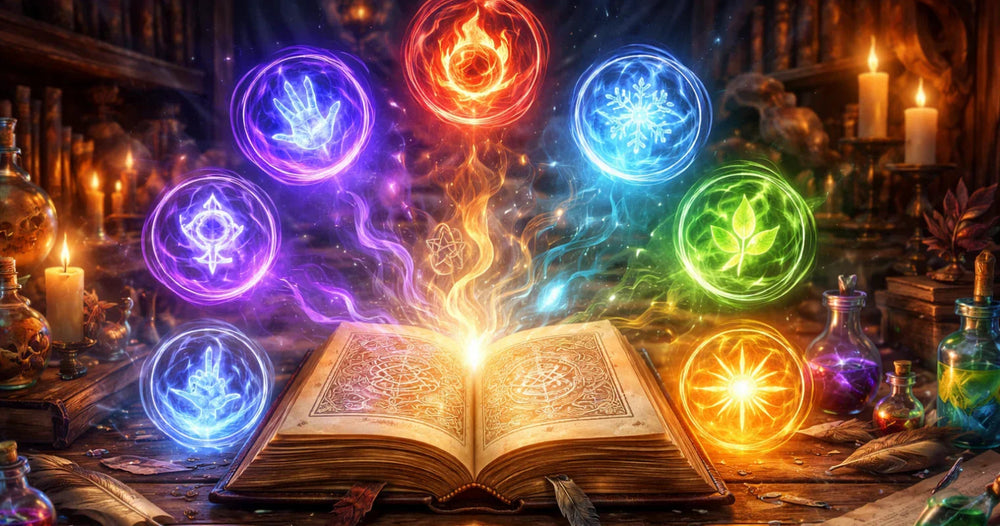 Spells by Class and School Quick Reference | Runic Dice