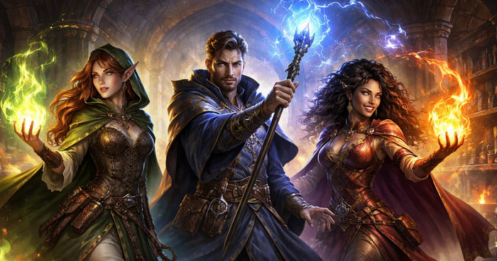 Spellslinger Character Creation – Fast, Flavorful Builds | Runic Dice