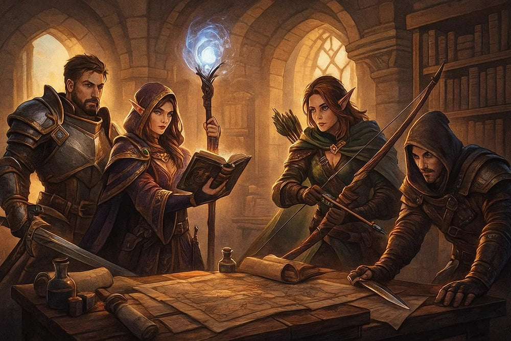 Subclass options for fantasy roleplaying outcomes | Runic Dice