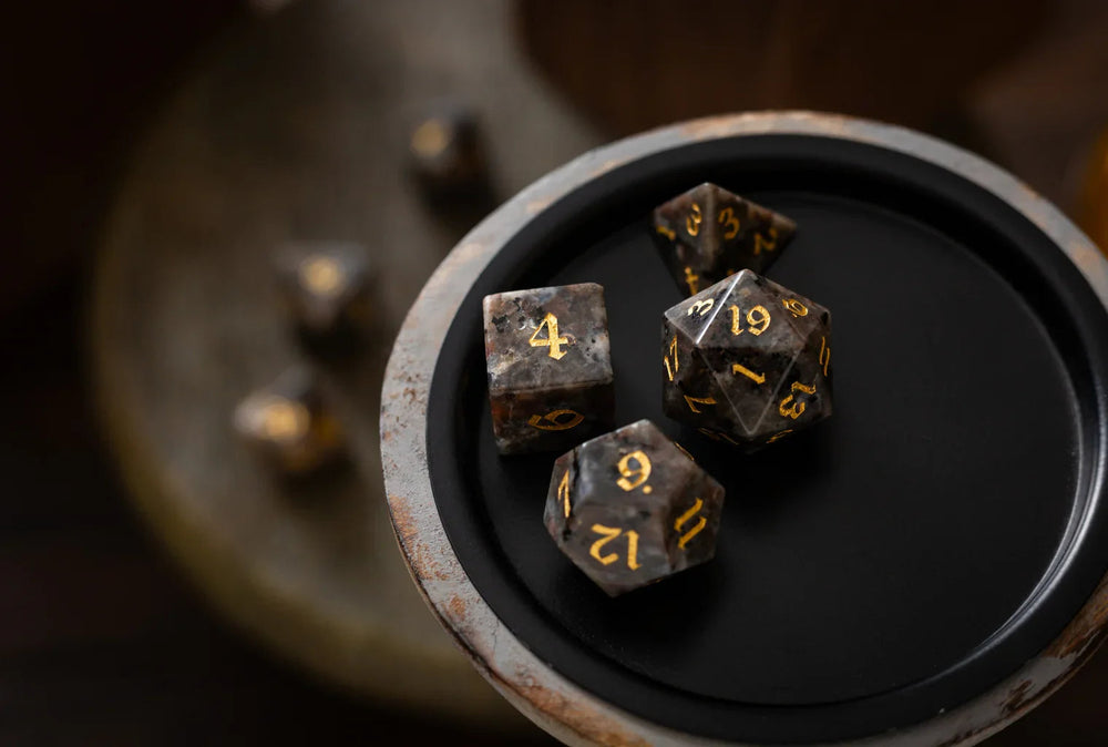 Balanced dice sets for tabletop games - Crisp rolls | Runic Dice