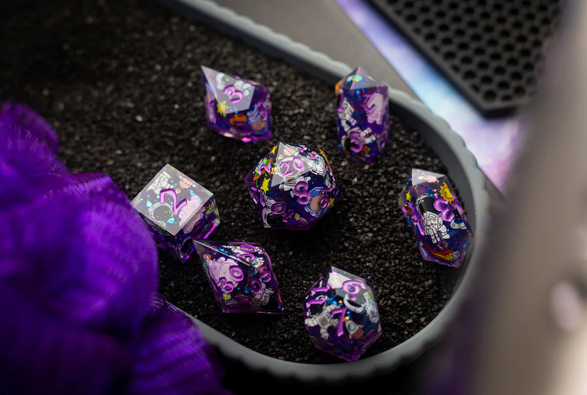 Polyhedral Dice Gift Set for RPGs - Premium Quality | Runic Dice