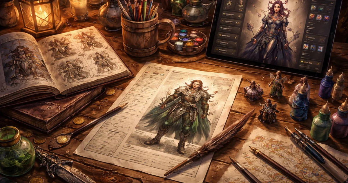 Character creation tools for RPGs that speed up builds | Runic Dice