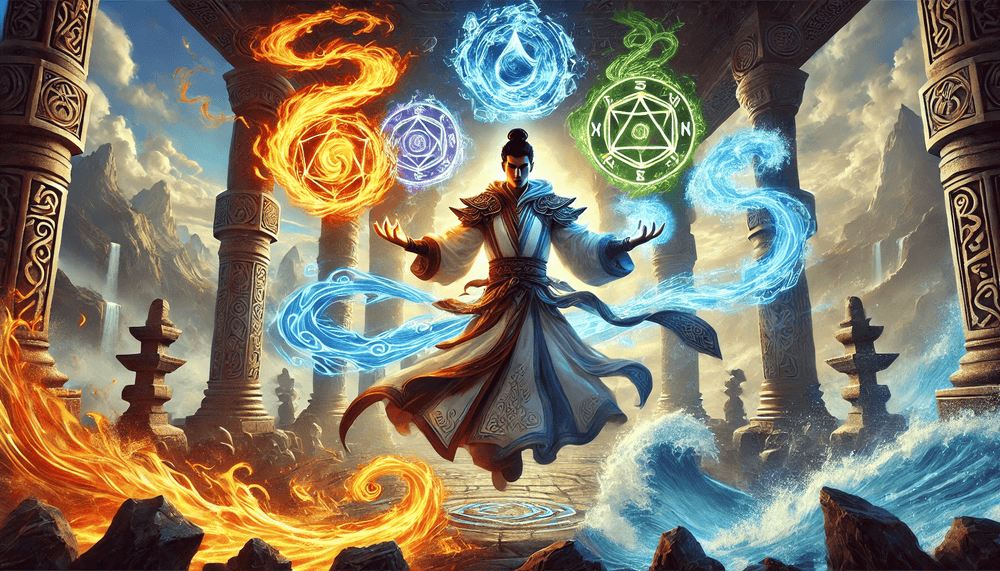 Mastering Way of the Four Elements Monk in D&D 5e