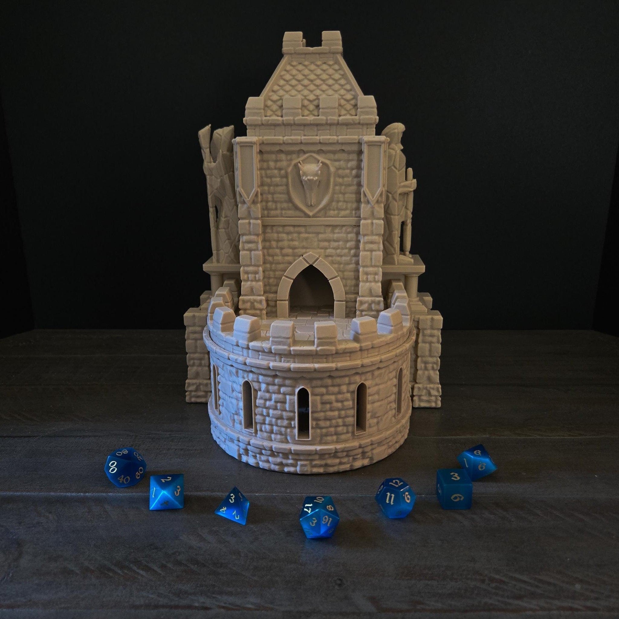 Dwarven Large DND Dice Tower | Unique Dungeons & Dragons Dice Tower